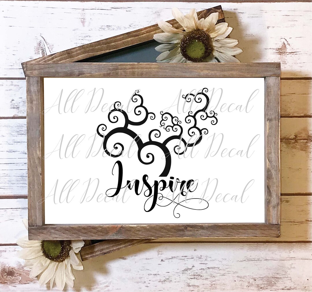 Inspire SVG File | Inspire SVG Designs | Cut Files for Cameo, Circuit ...