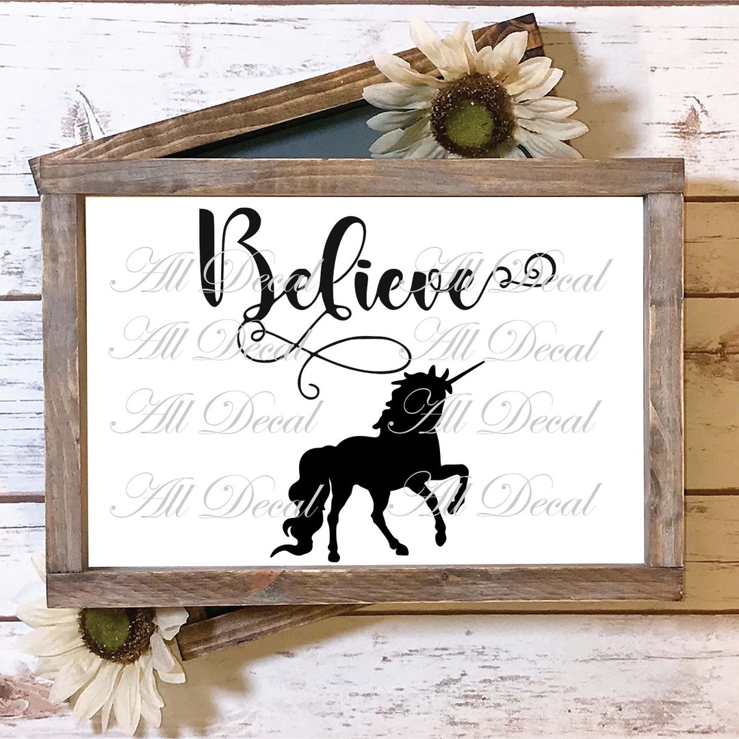 Believe SVG File | Believe SVG Designs | Cut Files for Cameo, Circuit ...