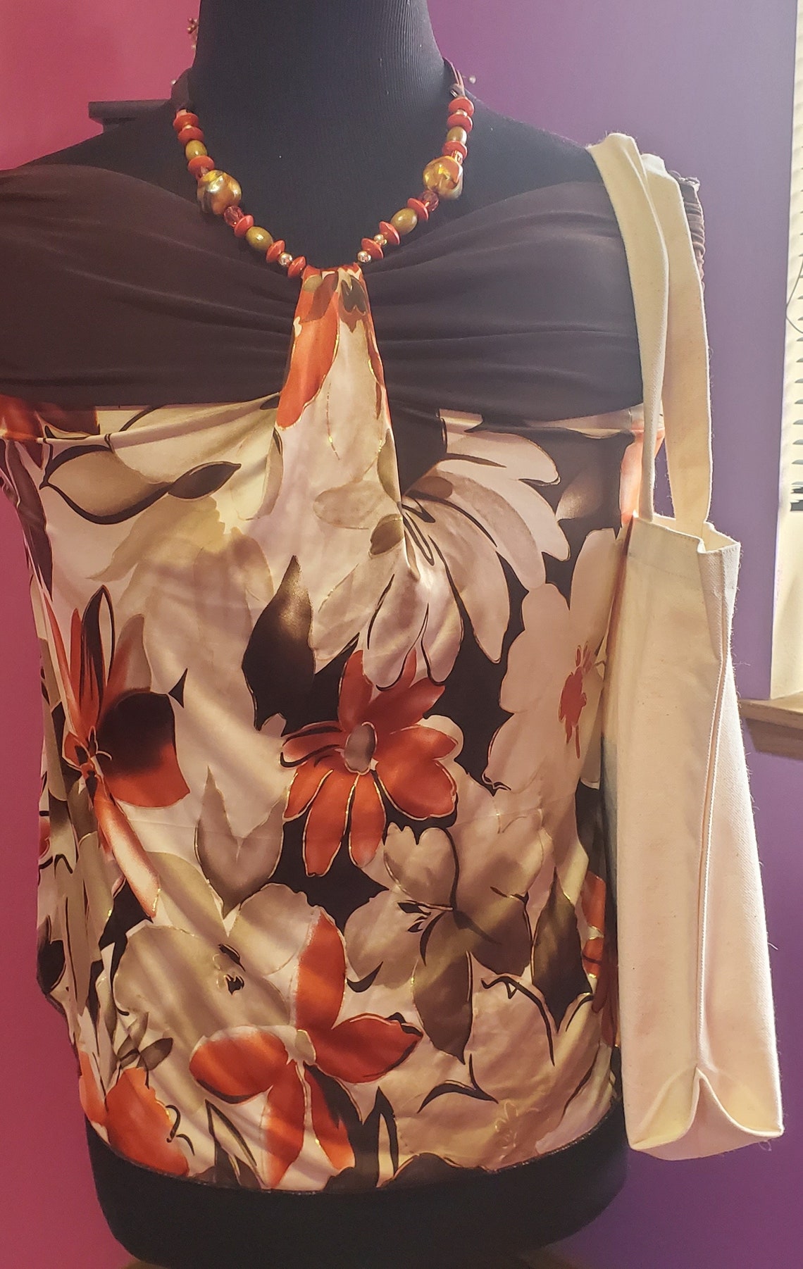 Embroidered Canvas Tote Bag Daffodil Tote Bag Embroidered | Etsy