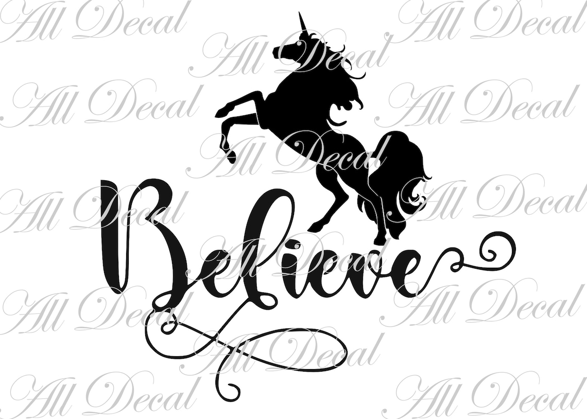 Believe SVG File Believe SVG Designs Cut Files for Cameo | Etsy