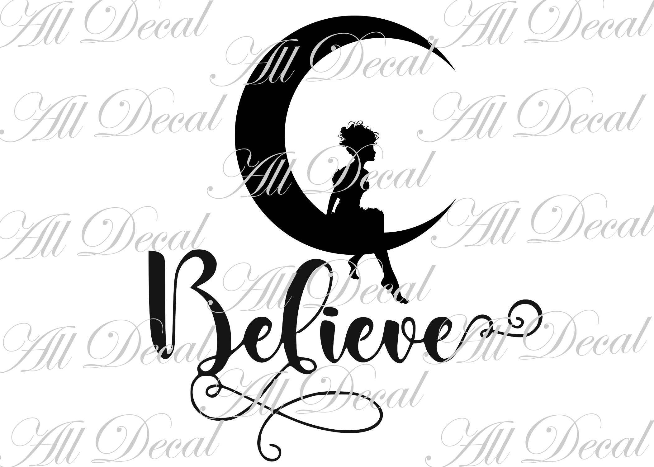 Believe SVG File | Believe SVG Designs | Cut Files for Cameo, Circuit ...