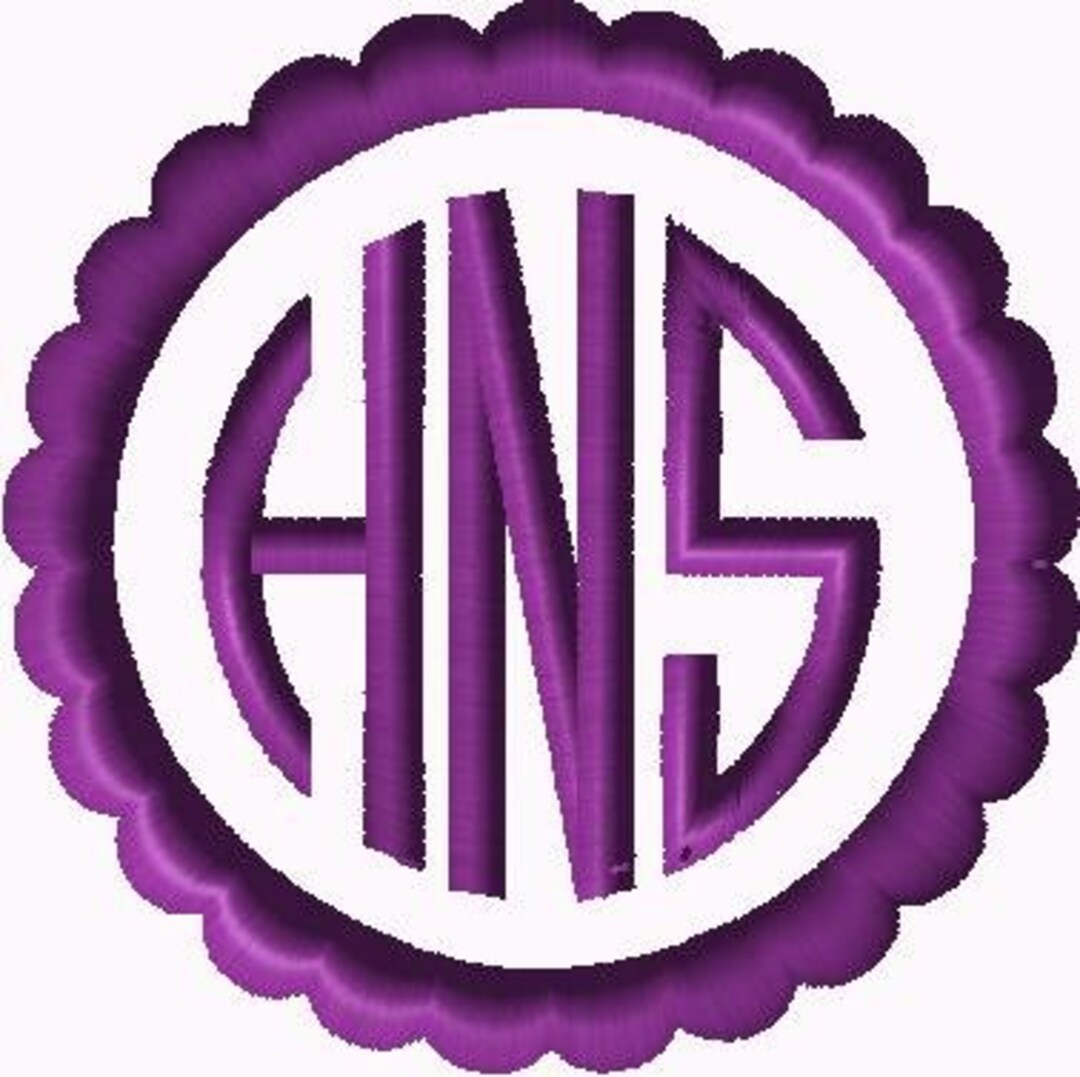 Custom Digitizing Monogram Set up - Custom Digitized Monogram - Custom ...