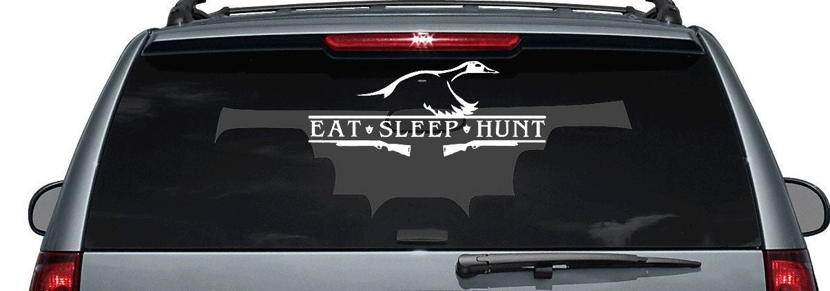 Pink Duck Hunting Decals