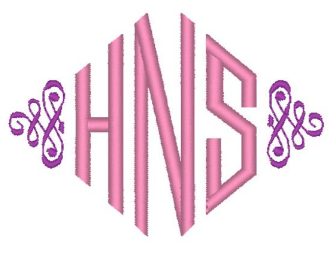 Custom Digitizing Monogram Set up Custom Digitized Monogram Custom ...
