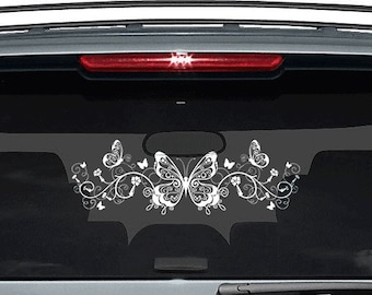 Butterfly Car Window Decal - Etsy Australia