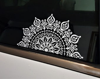 Car Decal Mandala - Etsy