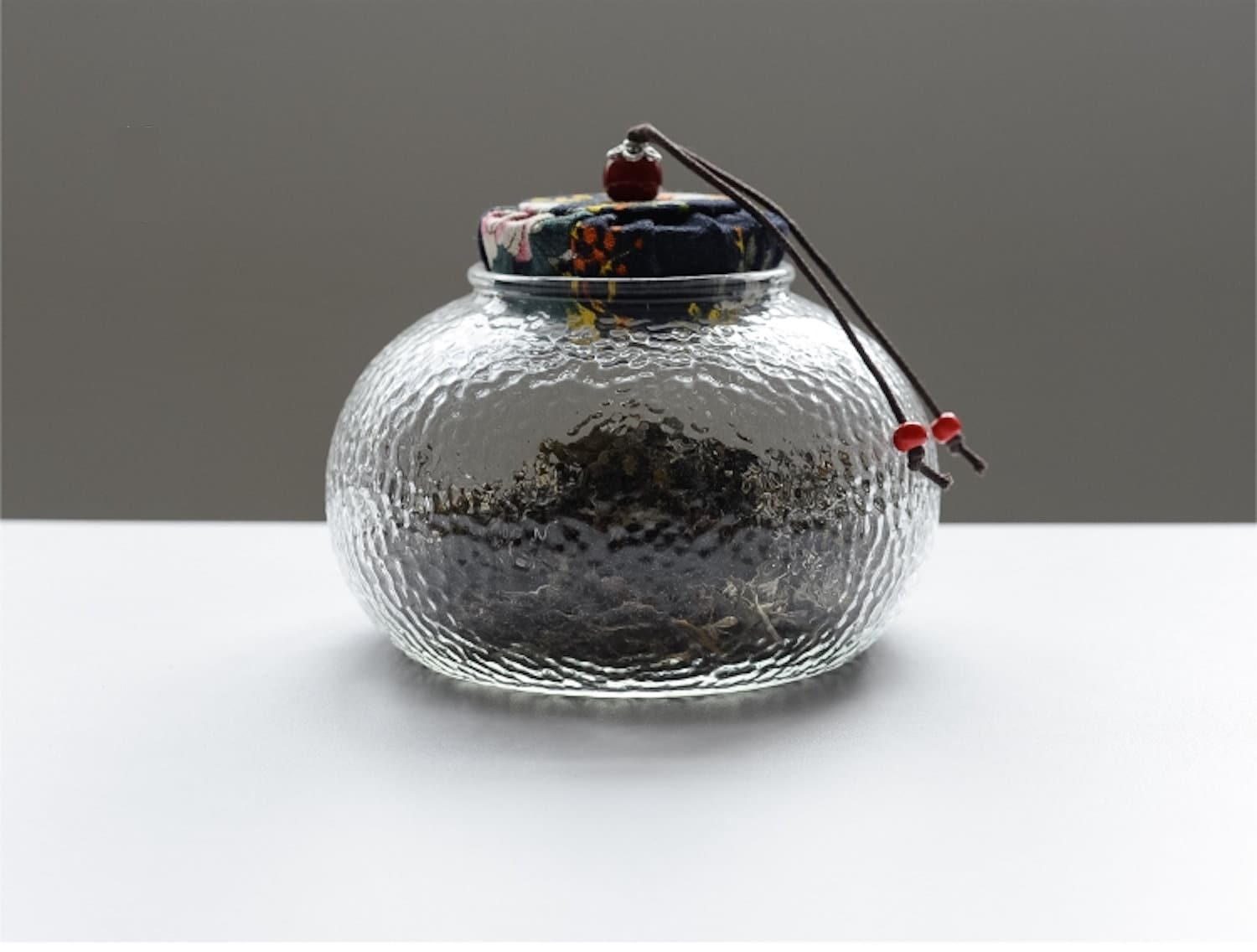 Rustic Glass Jar With Lid for Tea Flower Tea Dried Fruit - Etsy