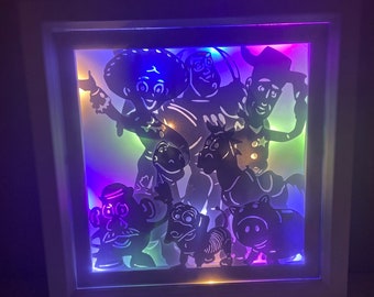 Toy Story Shadow Box - Etsy UK