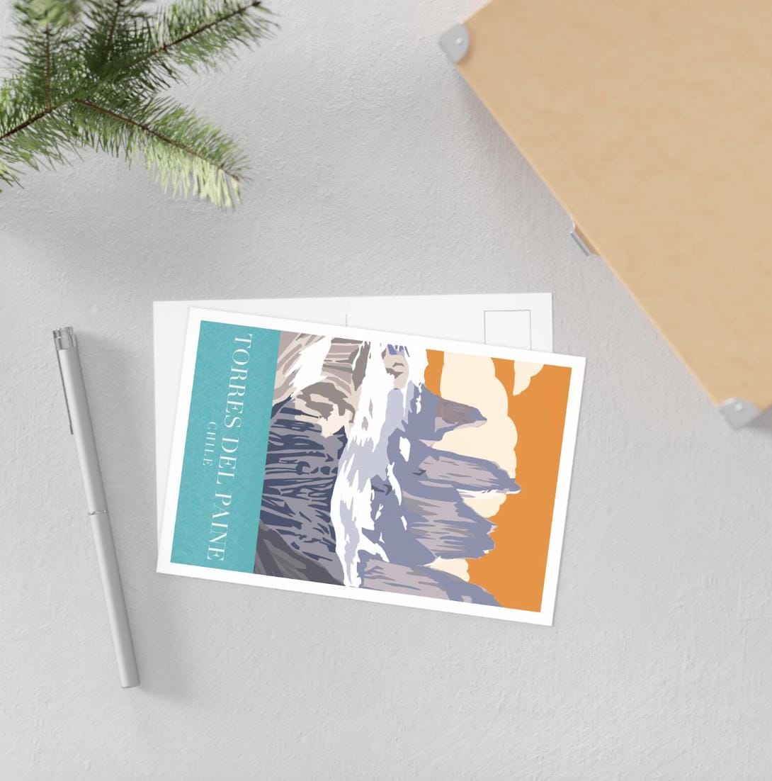 Patagonia Travel Postcards | Digital Download Set | Original ...
