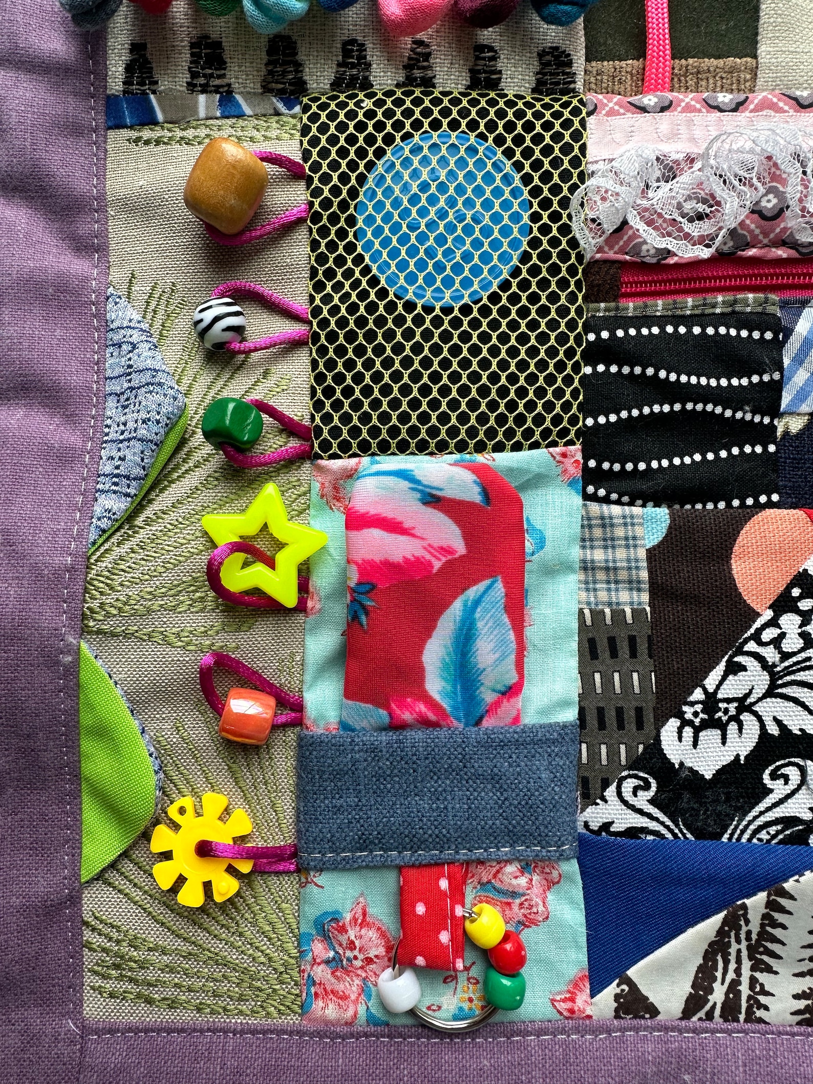 Busy Fidget Quilt, Activity Mat, Alzheimer's, Dementia, Autism, Special ...