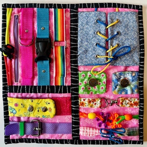 All in One Busy Activity Mat for Fine Motor Skills - Etsy