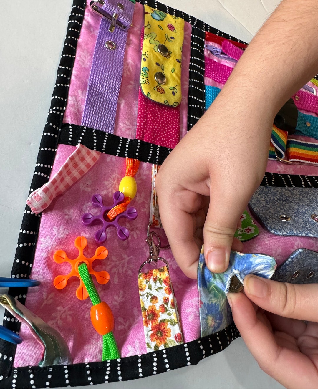 All in One Busy Activity Mat for Fine Motor Skills - Etsy