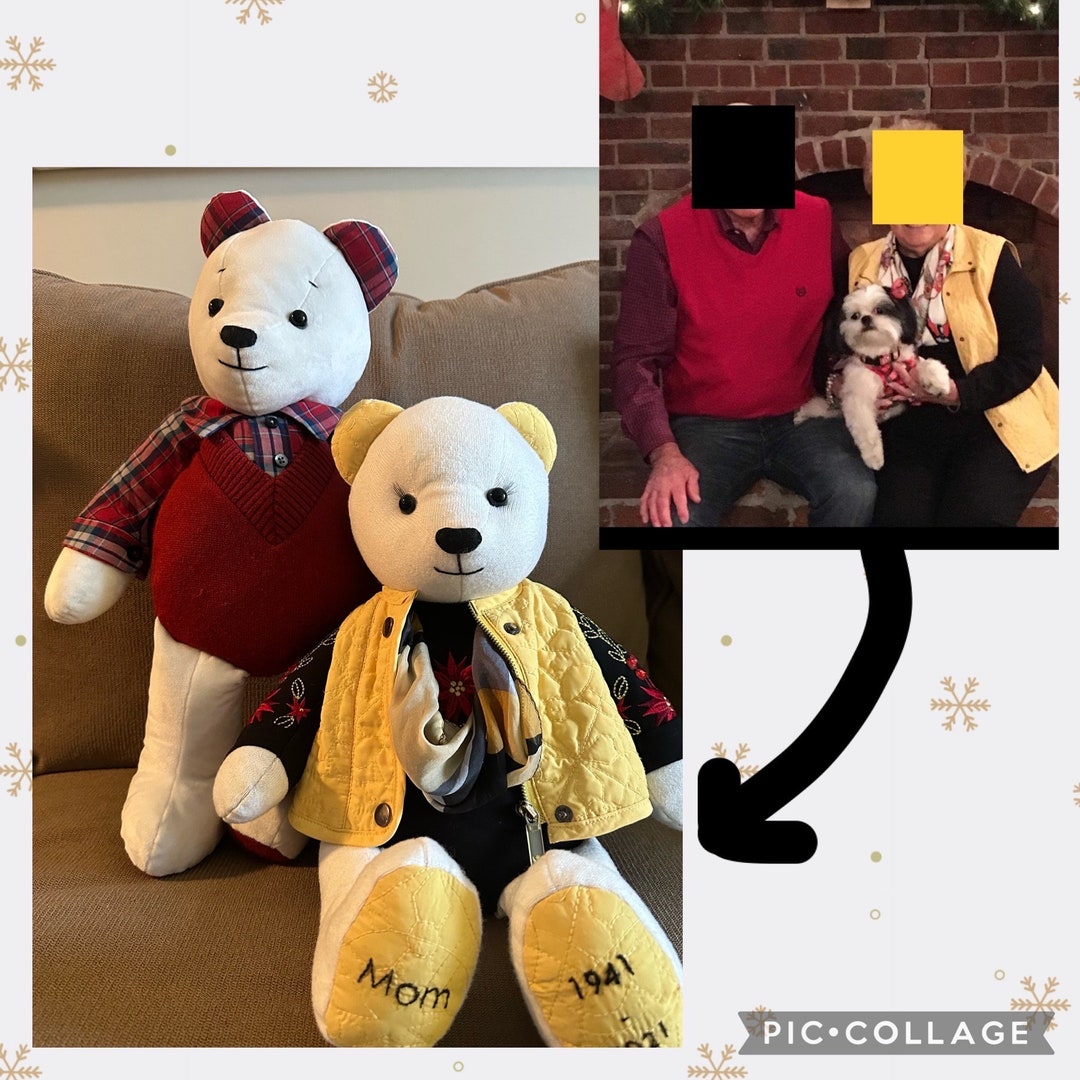 Keepsake Memory Bears - Etsy