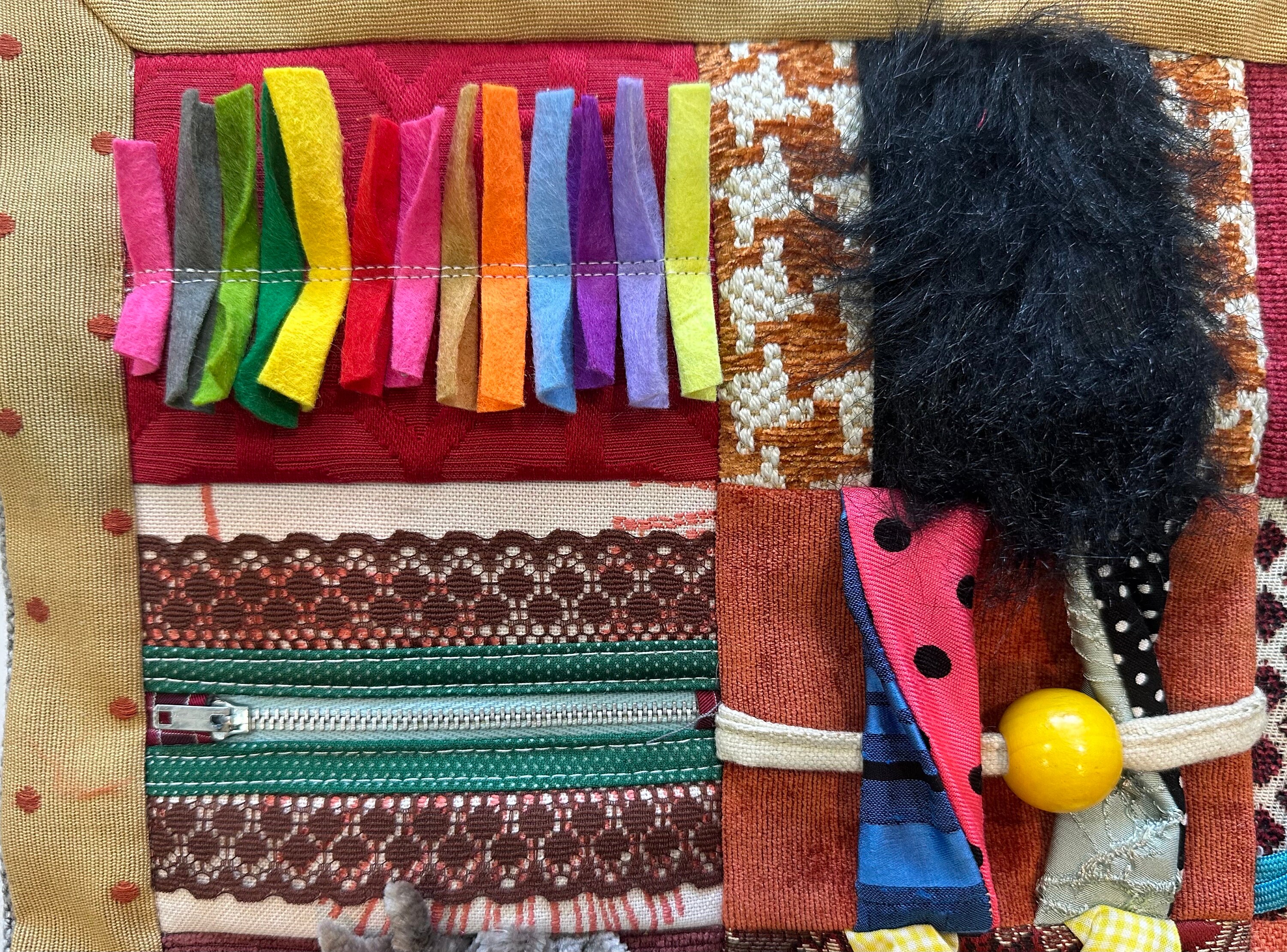 Busy Fidget Quilt, Activity Mat, Alzheimer's, Dementia, Autism, Special ...