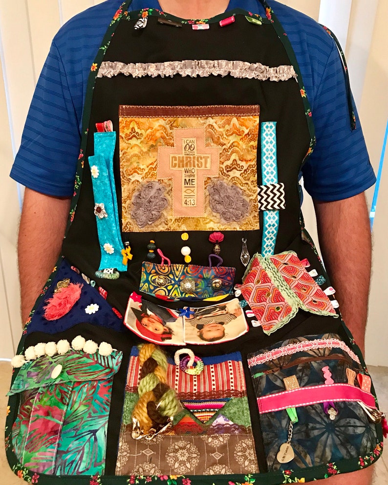 Display only Made to Order Fidget Apron Activity Apron | Etsy