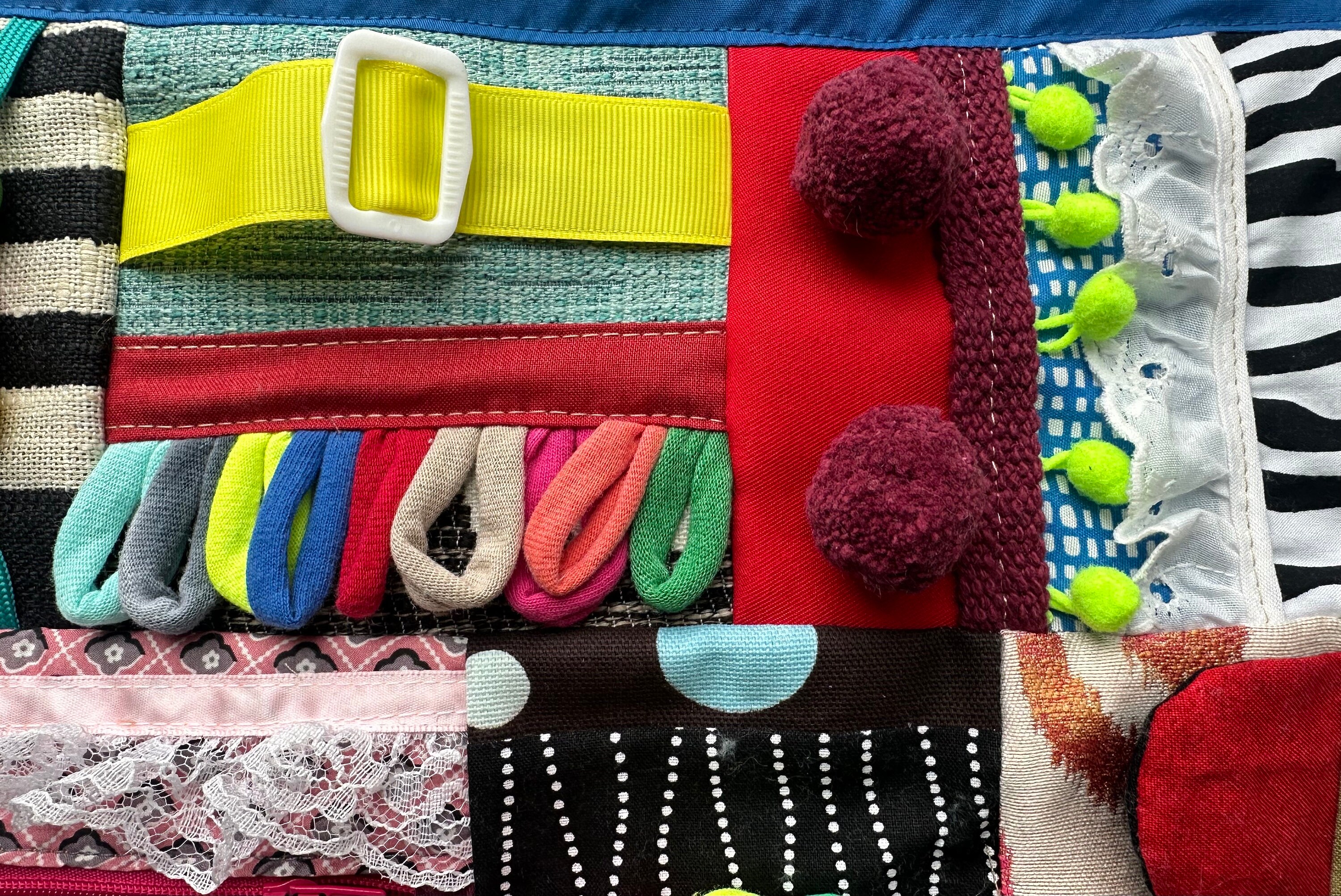 Busy Fidget Quilt, Activity Mat, Alzheimer's, Dementia, Autism, Special ...