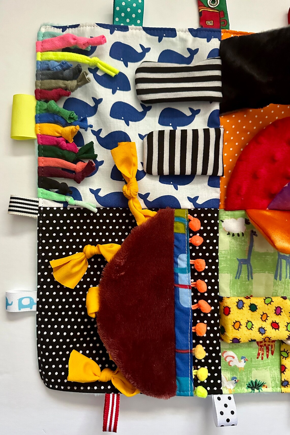 Soft Fidget Quilt, Activity Mat, Alzheimer's, Dementia, Autism, Special ...