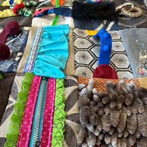 Busy Fidget Quilt, Activity Mat, Alzheimer's, Dementia, Autism, Special ...