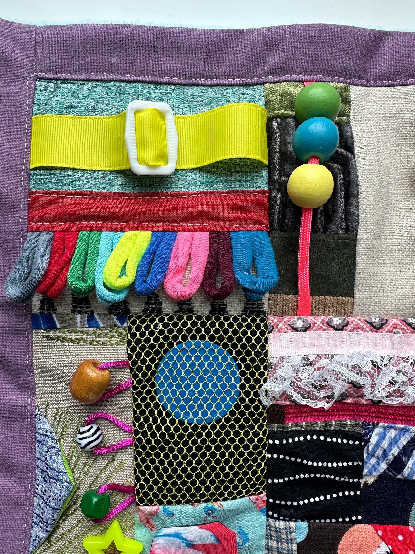 Busy Fidget Quilt, Activity Mat, Alzheimer's, Dementia, Autism, Special ...