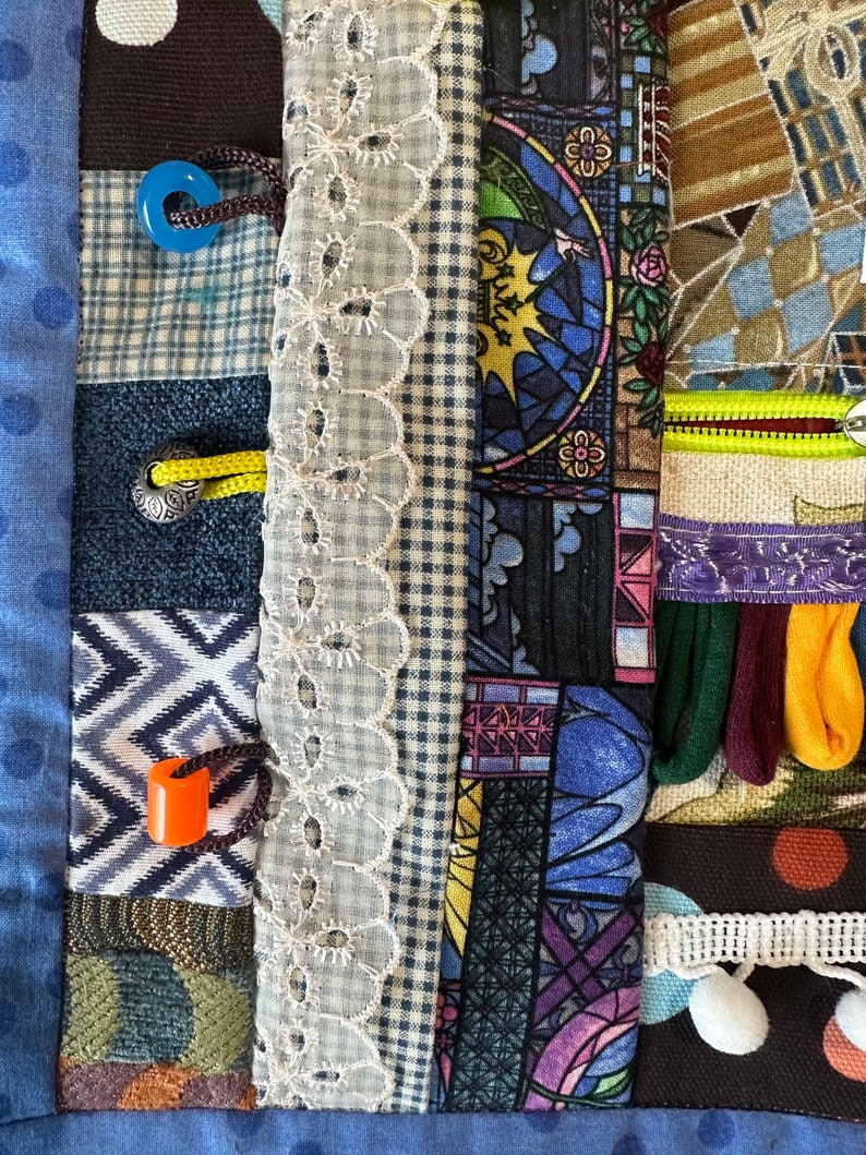 Busy Fidget Quilt, Activity Mat, Alzheimer's, Dementia, Autism, Special ...