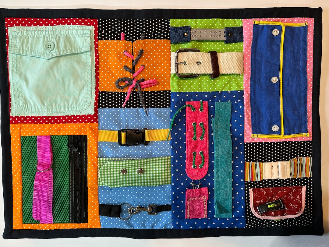 Activity Quilt, Alzheimer's Dementia, Fine Motor, Special Needs, Stroke ...
