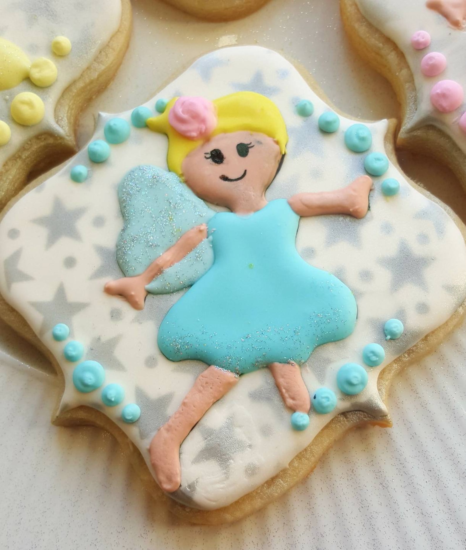 Decorated Sugar Cookies Fairy Cookies Fairy Garden Gift | Etsy