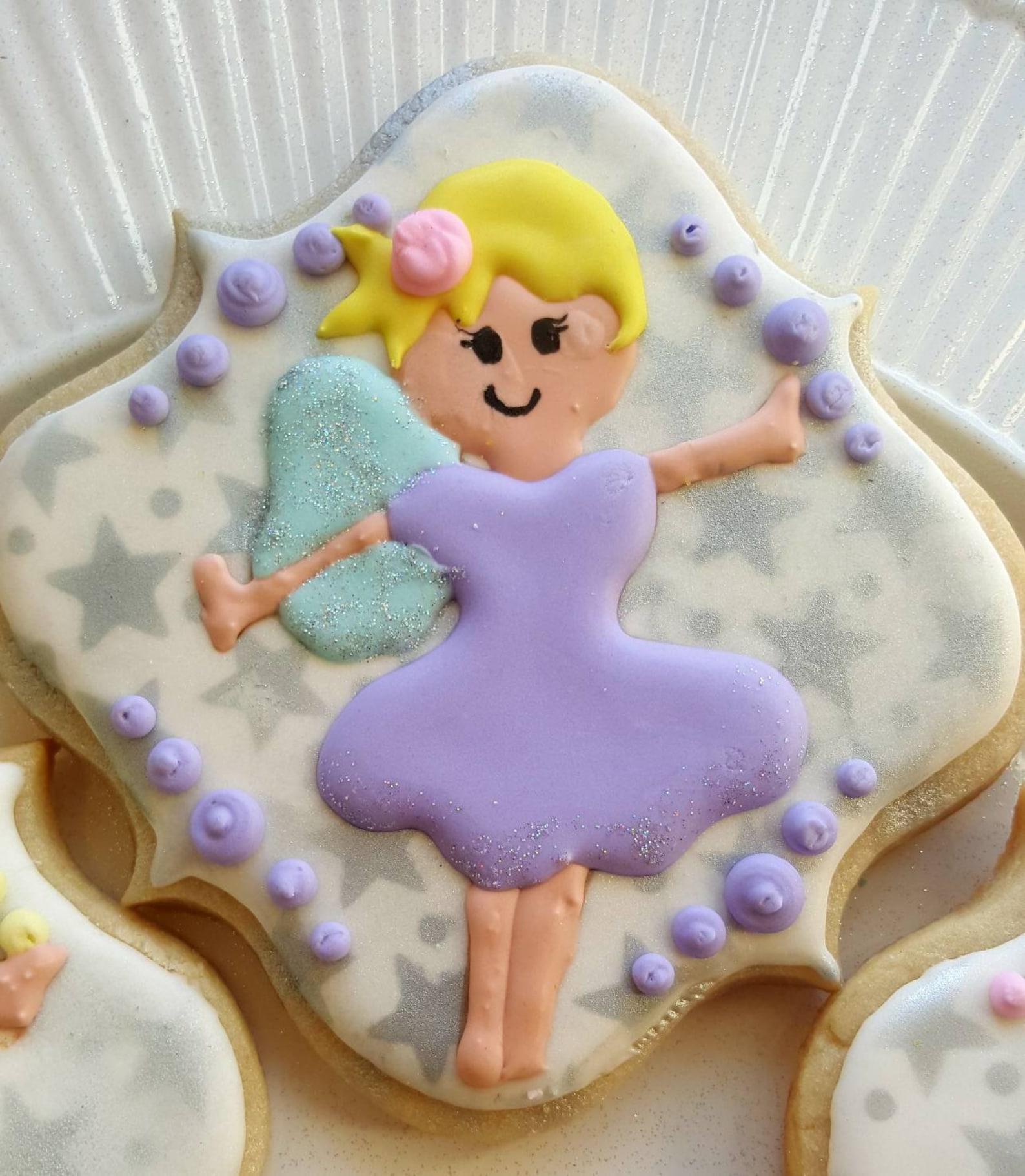 Decorated Sugar Cookies Fairy Cookies Fairy Garden Gift | Etsy