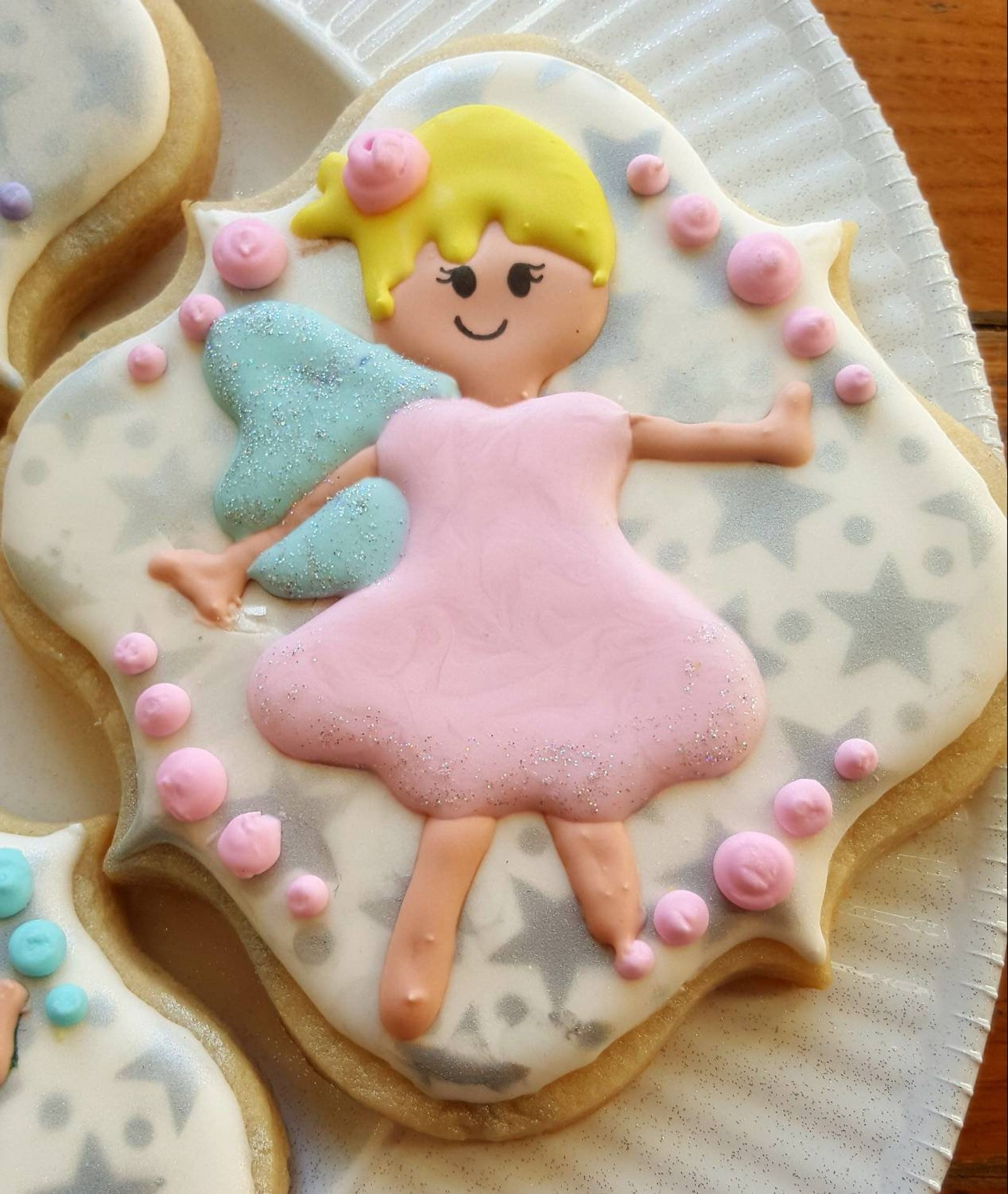 Decorated Sugar Cookies Fairy Cookies Fairy Garden Gift | Etsy