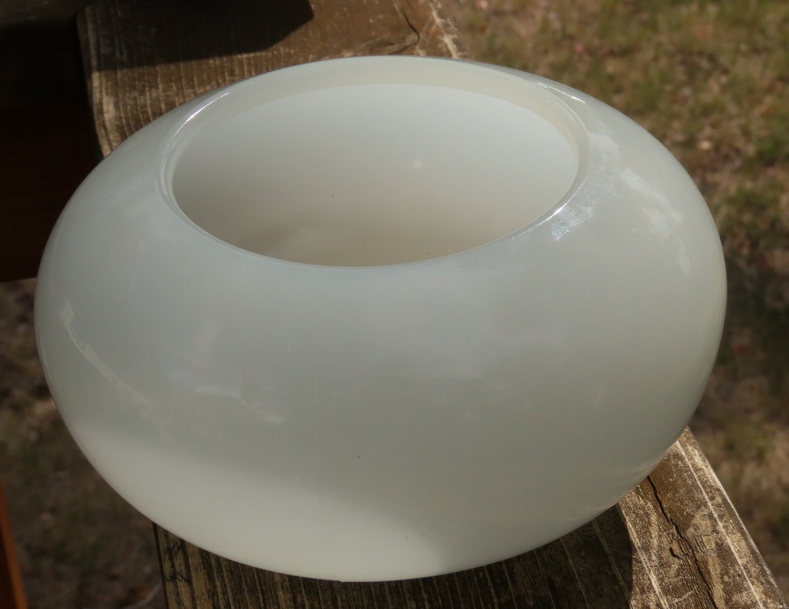 Vintage Translucent Rotund Decorative Bowl - Simplistic Elegance - Etsy