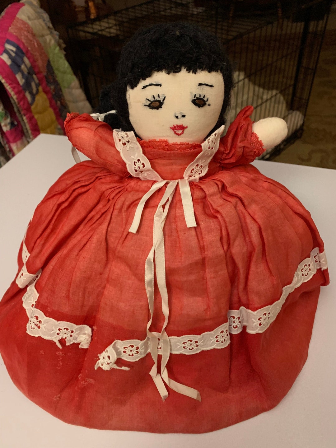 Vintage Handmade Double Doll - Etsy