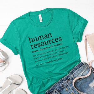 HR Shirt, Human Resources Shirt, HR Gift, Human Resources Gift, HR ...