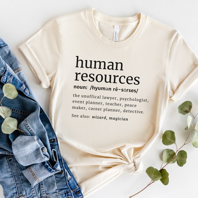 HR Shirt Human Resources Shirt HR Gift Human Resources - Etsy