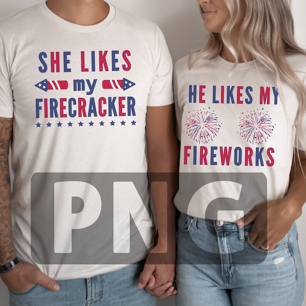 Couple Fourth of July Png - Etsy