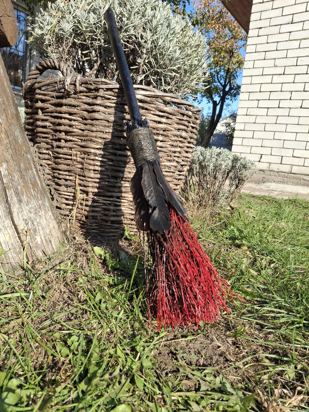 Mini Wiccan Besom Witch Broom Mini Broomstick Halloween Witch Altar ...