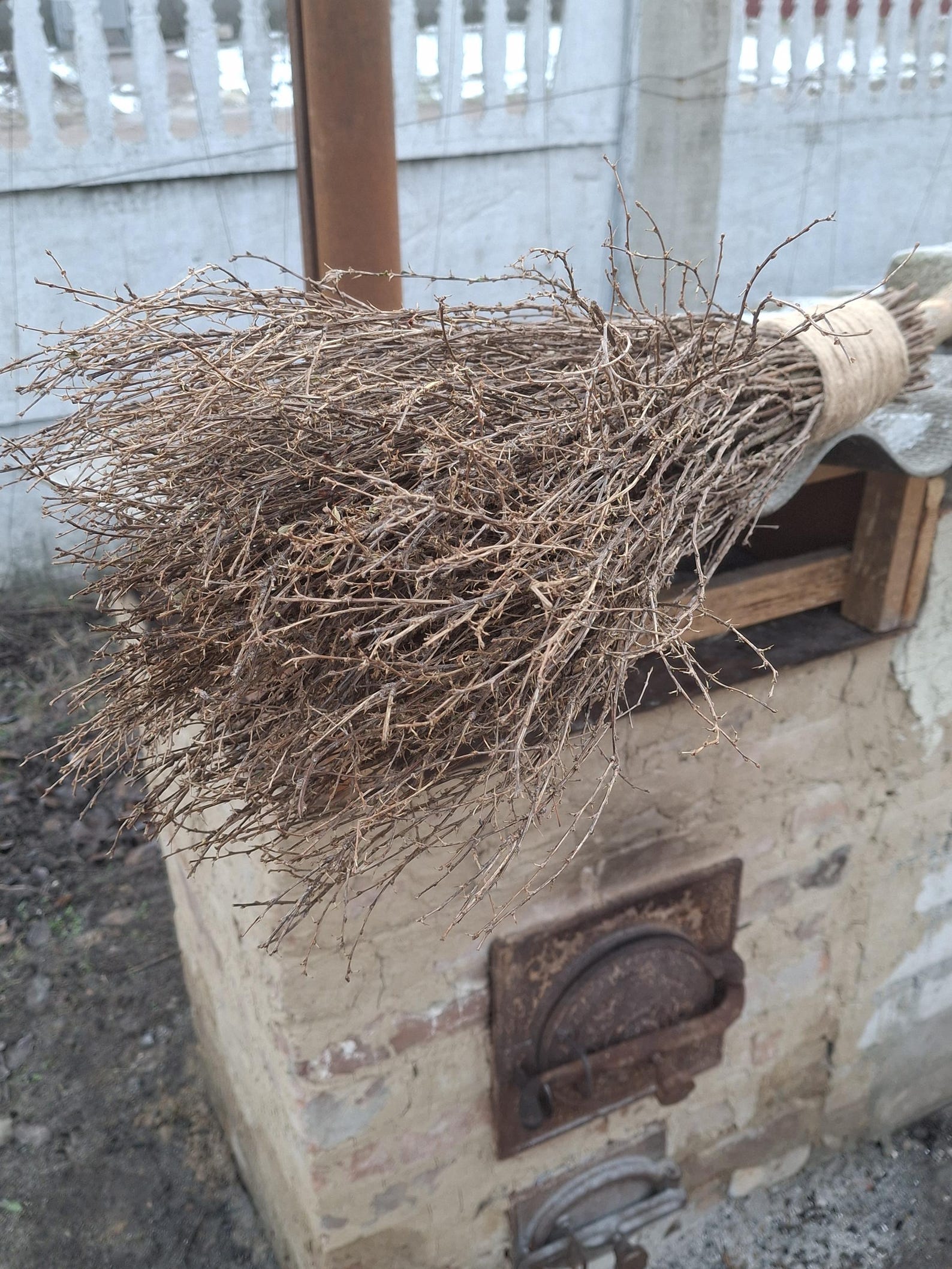 Witch Broom Pagan Besom Broom Useable Large Natural Broom Wedding Broom ...