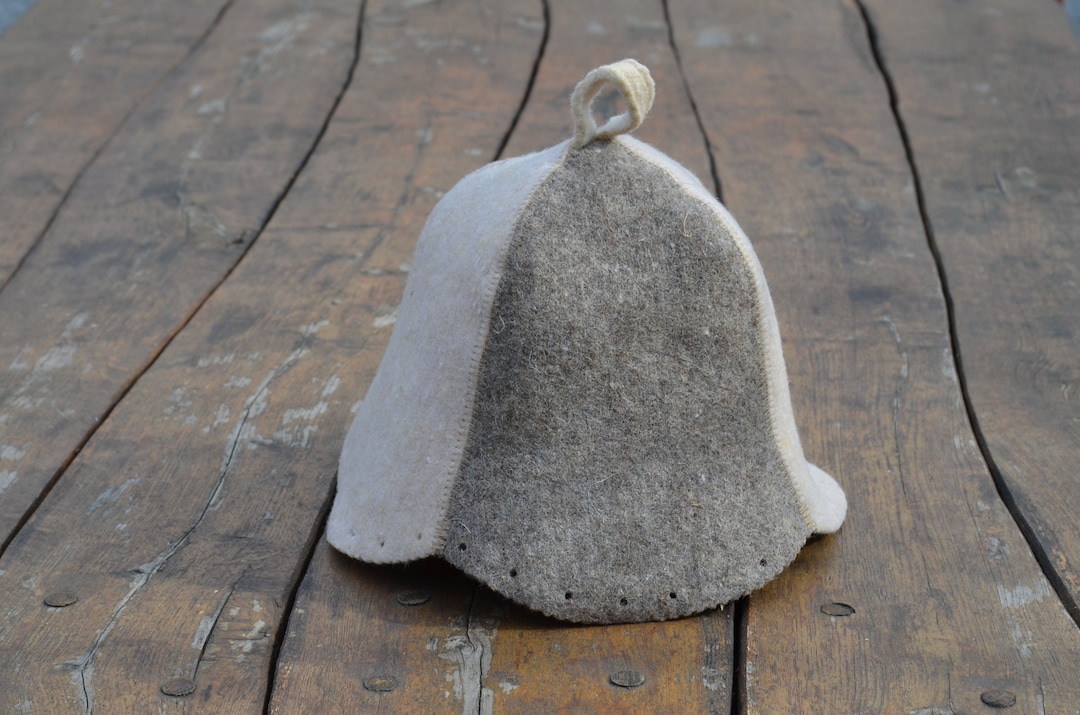 Sauna Hat Wool Banya Cap Men Women Sauna Hats Sauna Cap Wool Felt Bath ...