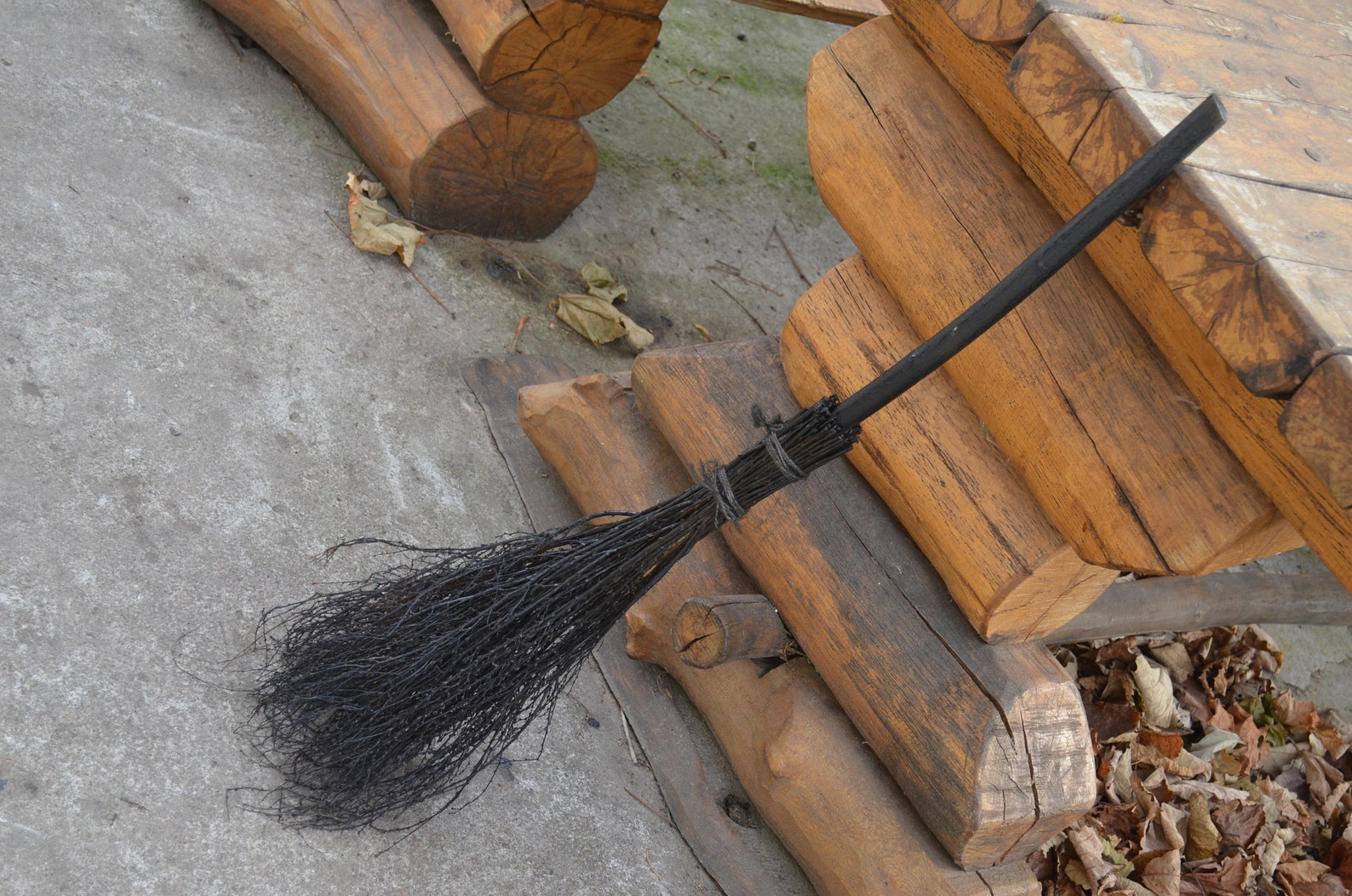 Black Witch's Broom witch's Broom Little Altar Broom | Etsy