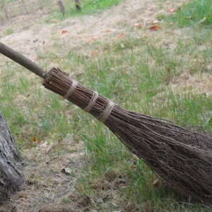 Pagan Besom Broom Natural Witch Broom Wiccan Wedding Broom Witches ...