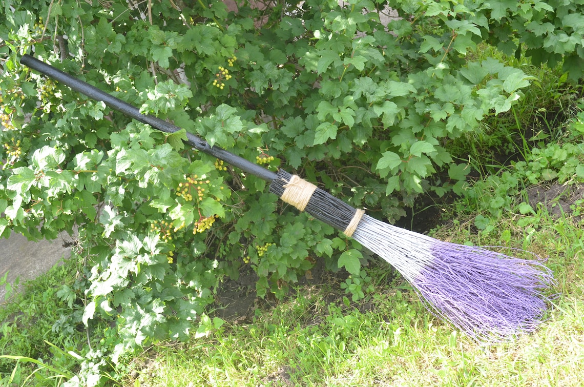Witch Broom Old Witch Broom Pagan Broom Witch Broom for | Etsy
