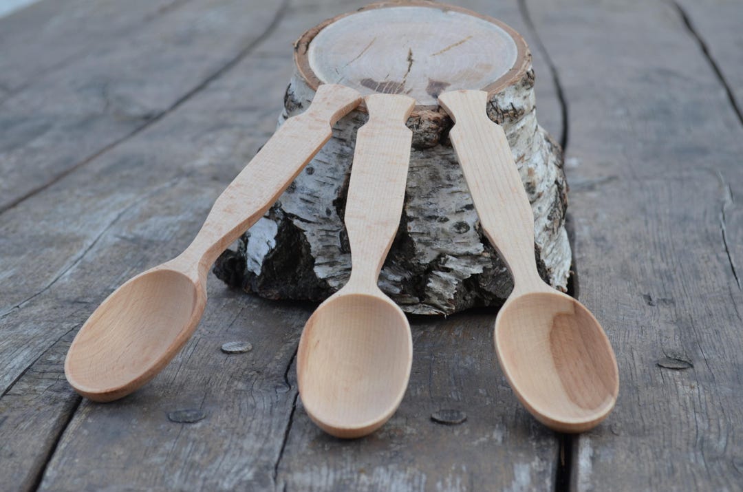Wood Utensils Set 3 Pieces Wood Kitchen Spoons Kitchen сulinary Spoons ...