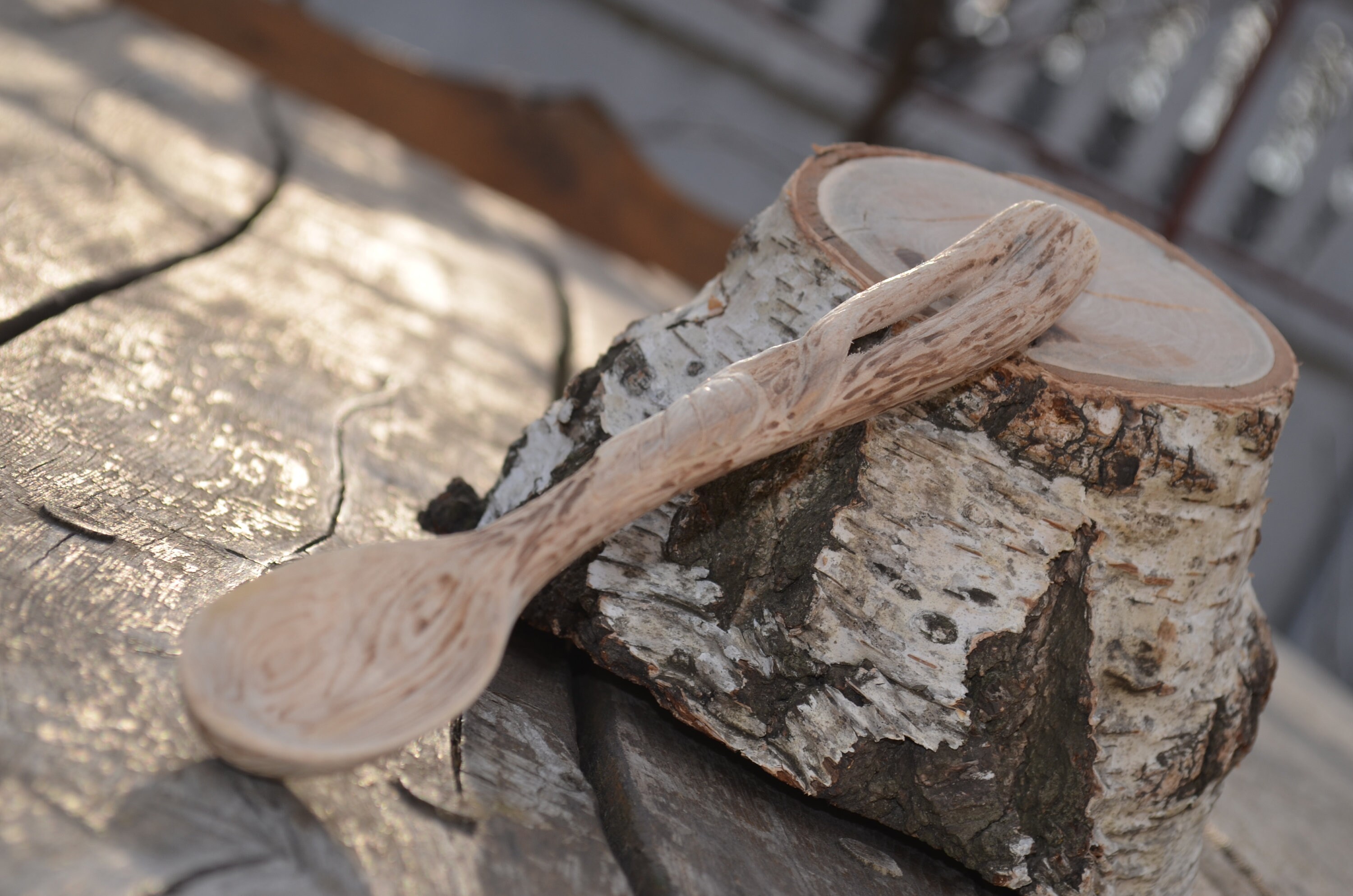 Carved Unique Wooden Spoon Funny Carved Spoon Wooden Spoon | Etsy