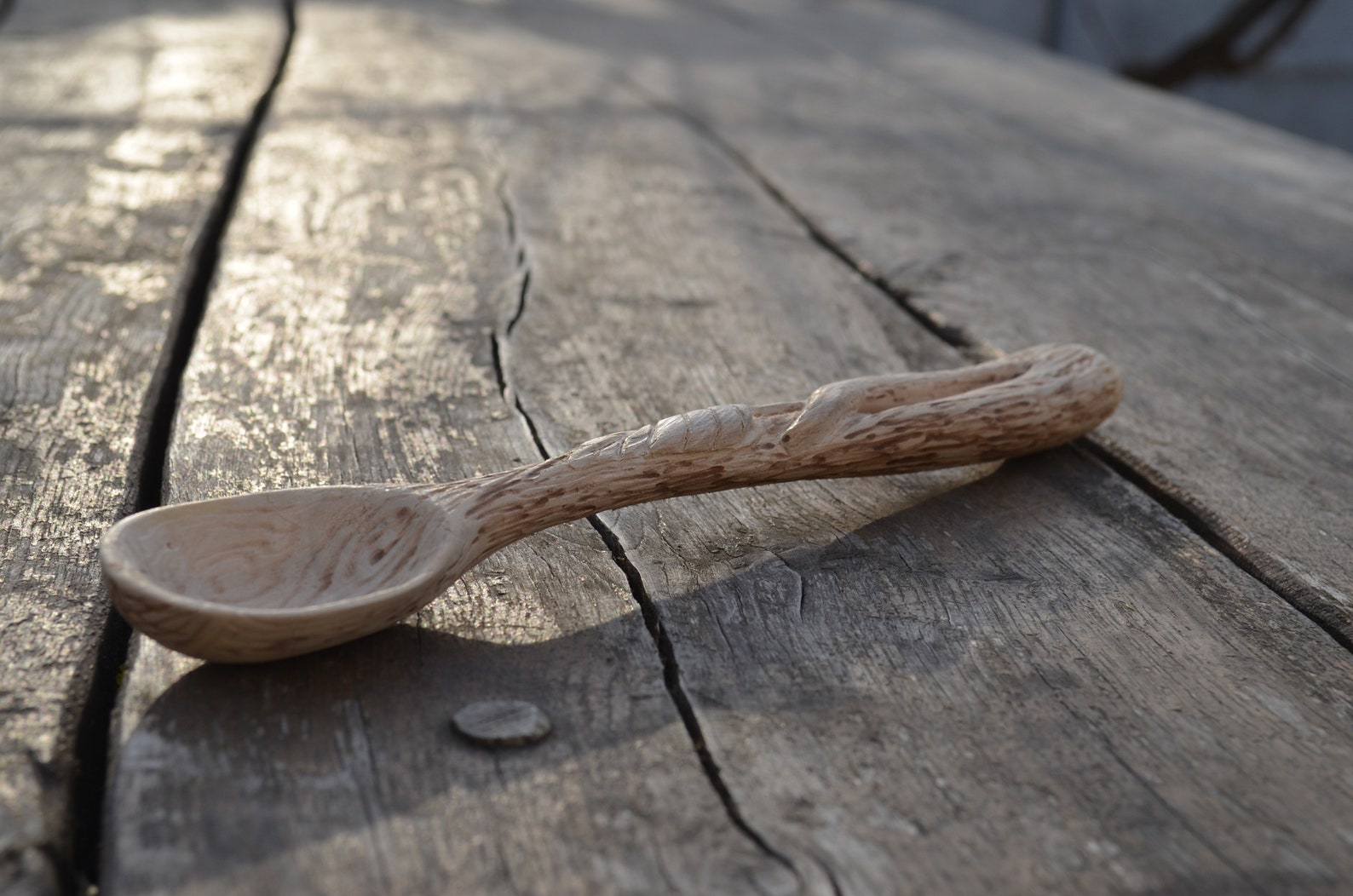 Carved Unique Wooden Spoon Funny Carved Spoon Wooden Spoon - Etsy
