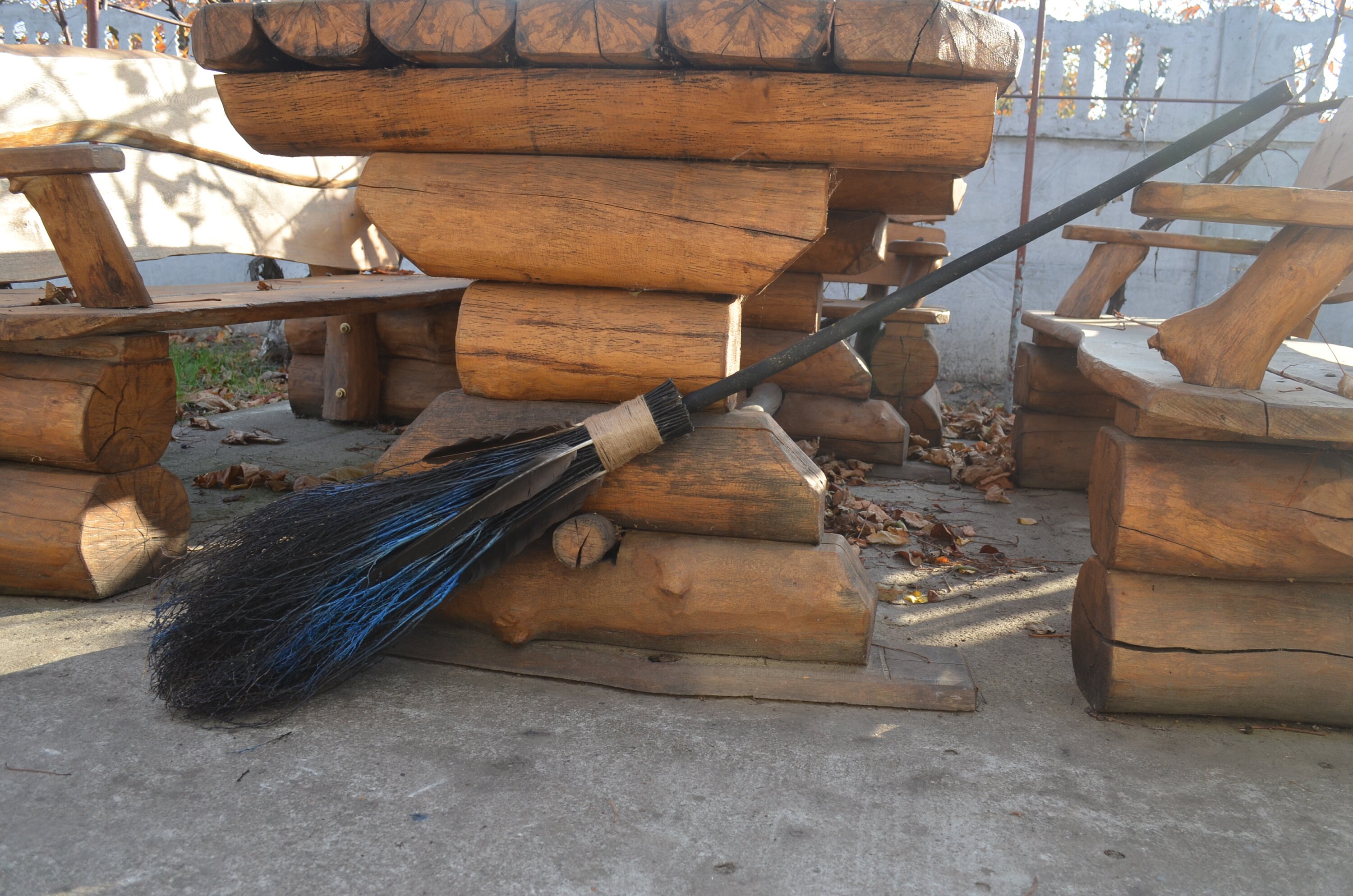 Witch's Broom Witch's Broom is Huge Black Witch's Broom Witch's Altar ...
