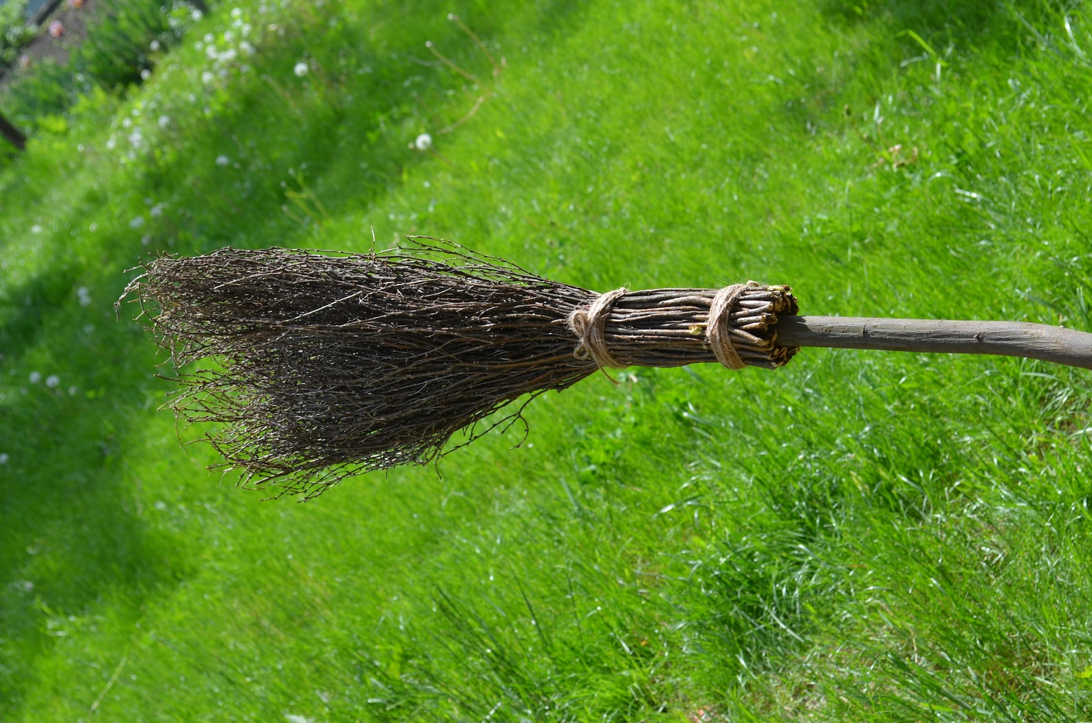 Nature Witch Broom Evil Spirits Broom Halloween Broom Rustic Pagan ...