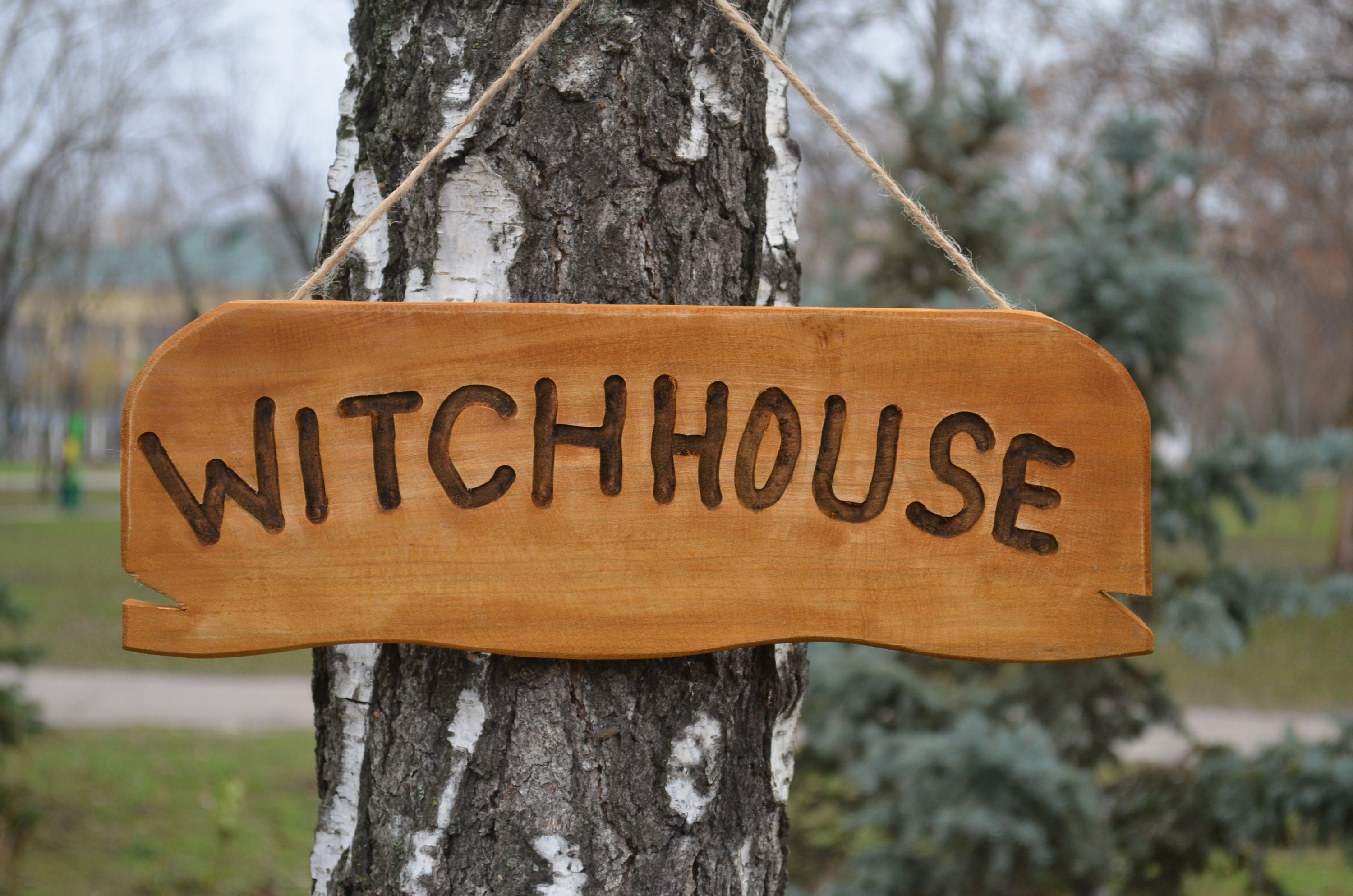 Wooden Sign WITCH HOUSE / Home Decor Wizard Magic / Witchcraft - Etsy UK