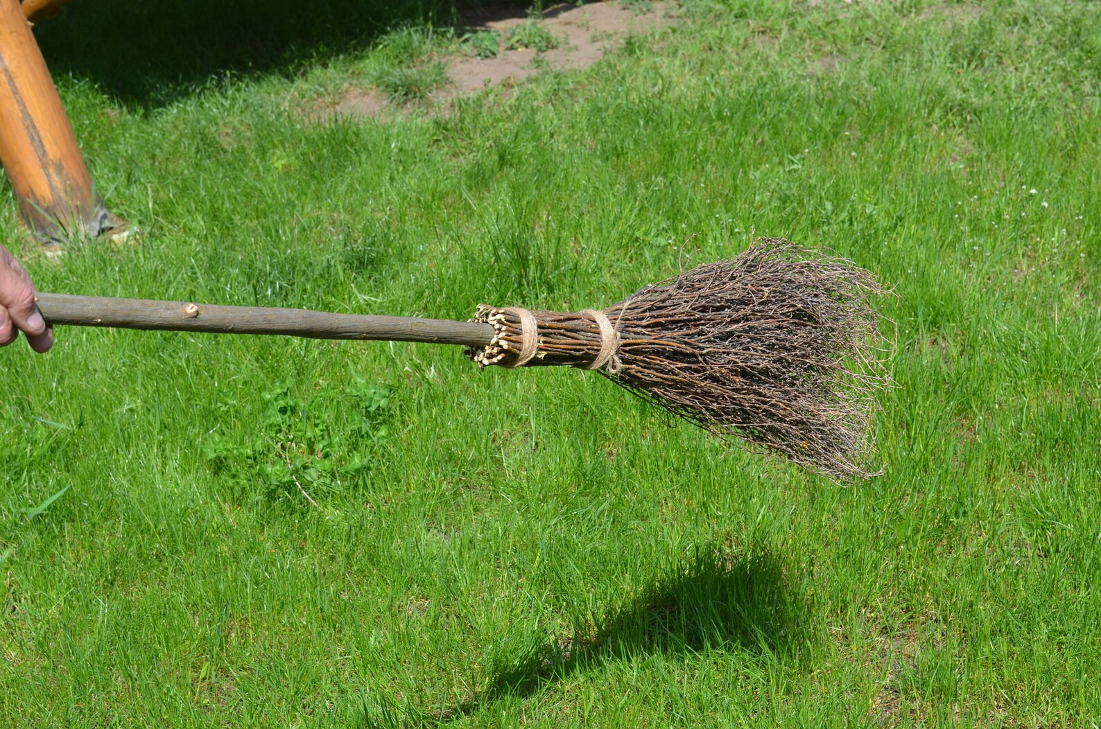 Nature Witch Broom Evil Spirits Broom Halloween Broom Rustic Pagan ...