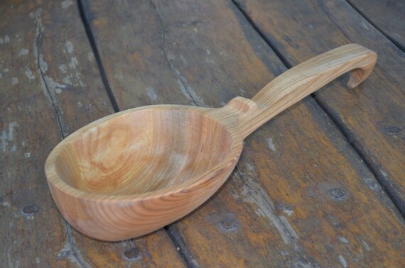 Big Wooden Spoon Hand Carved Wood Spoon Rustic Exotic Spoon | Etsy