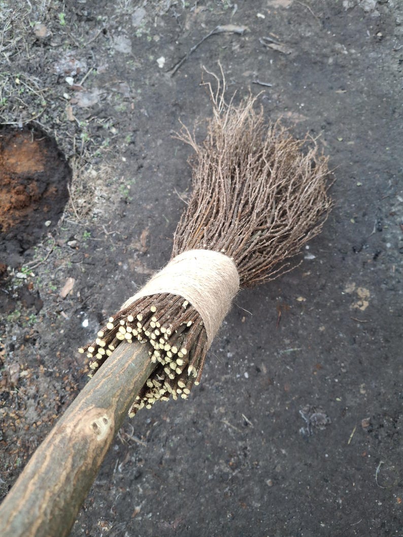 Witch Broom Pagan Besom Broom Useable Large Natural Broom Wedding Broom ...