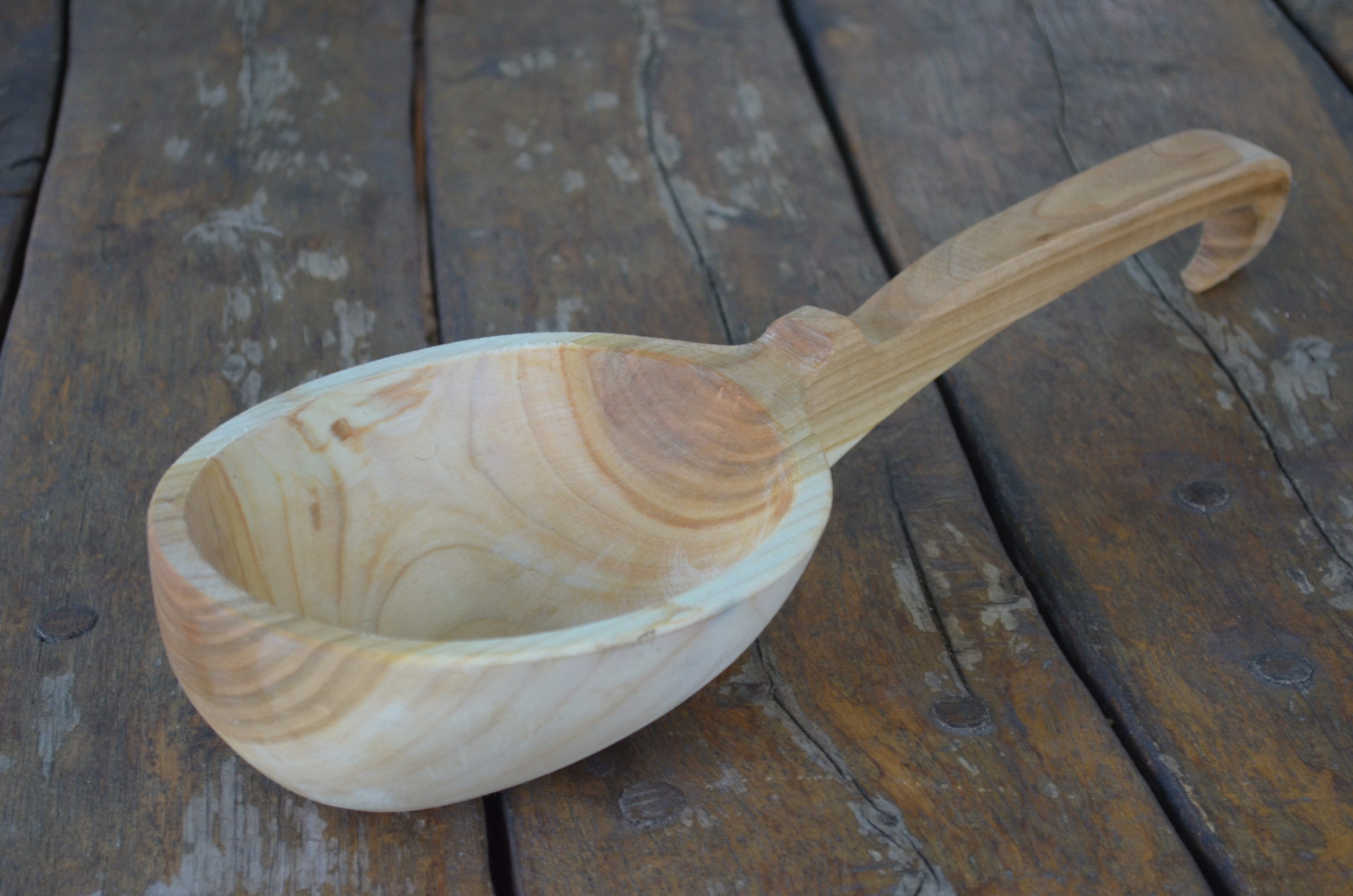 Big Wooden Spoon Hand Carved Wood Spoon Rustic Exotic Spoon - Etsy