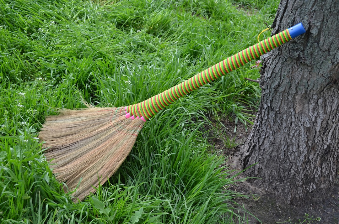 African Wedding Broom Pagan Besom Broom Natural Witch's Broom Rustic ...